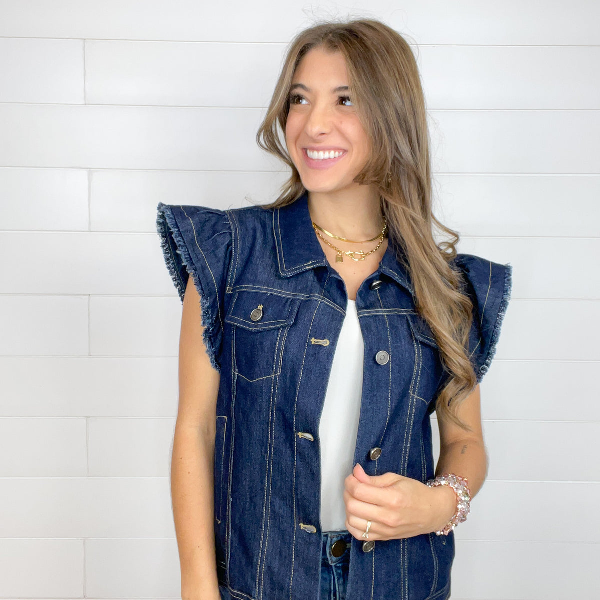 Raw Flutter Sleeve Denim Jacket – Mainstream-AppleValley