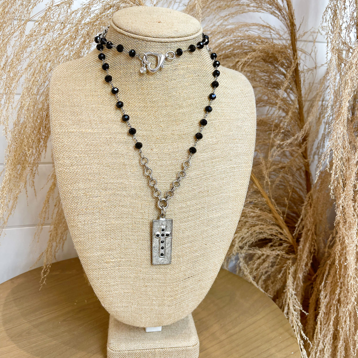 Mac and Me Long Cross Tag Necklace – Mainstream-AppleValley