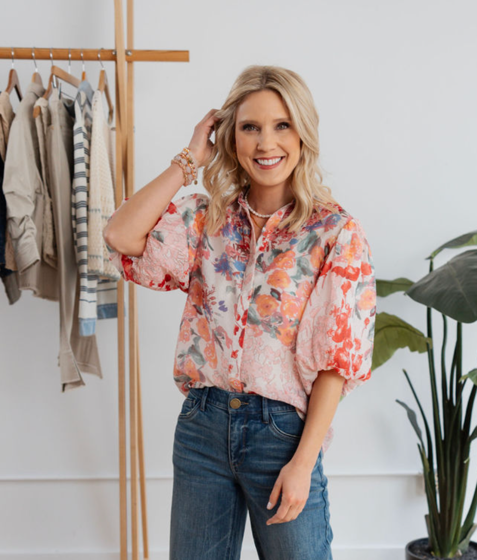 Bloom Breeze Puff Sleeve Blouse – Mainstream-AppleValley